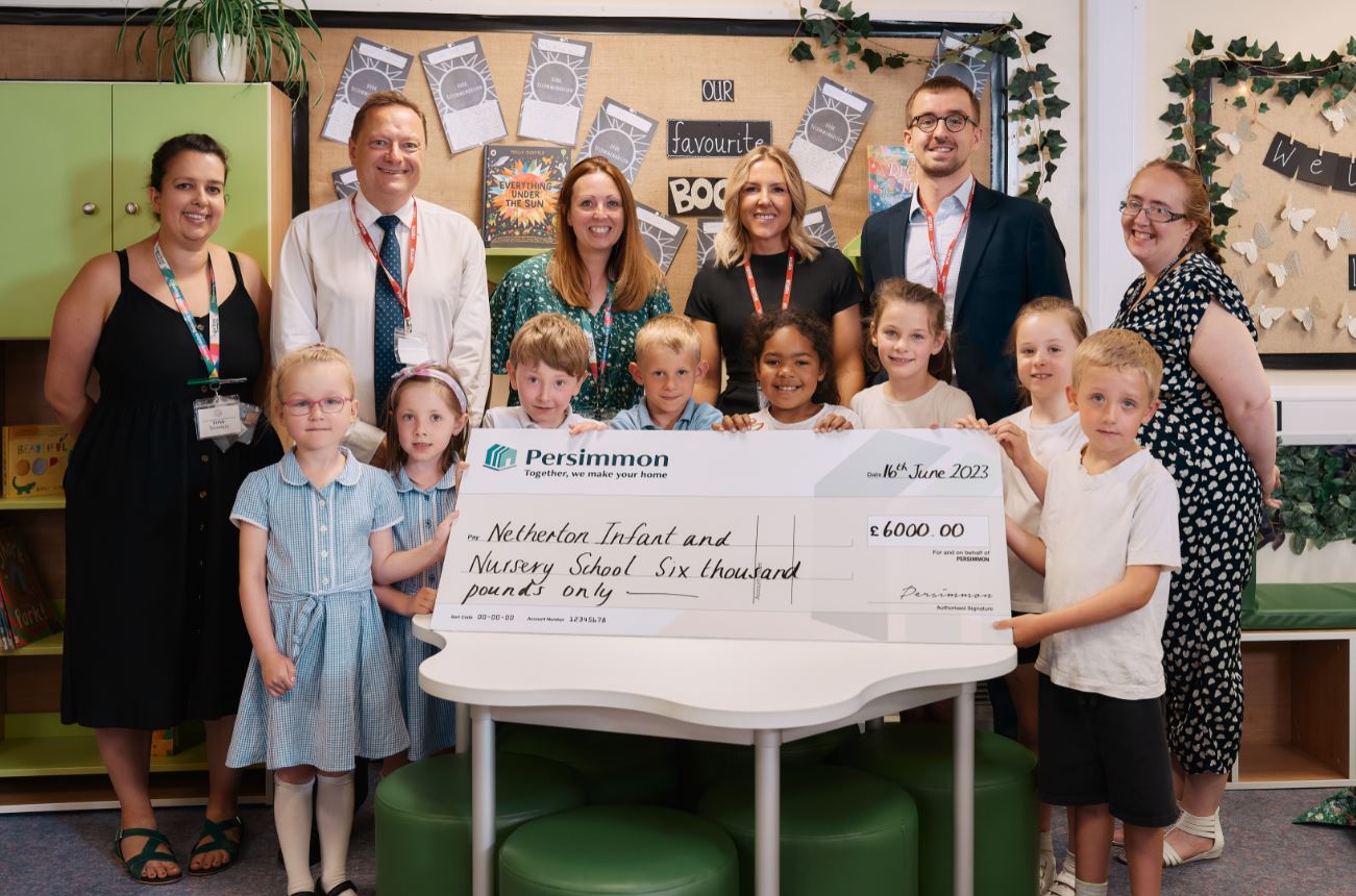 Netherton infant school celebrates opening of new library