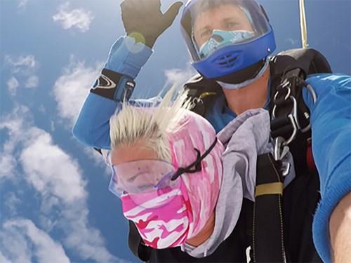 Skydiving for Daisy's Dream