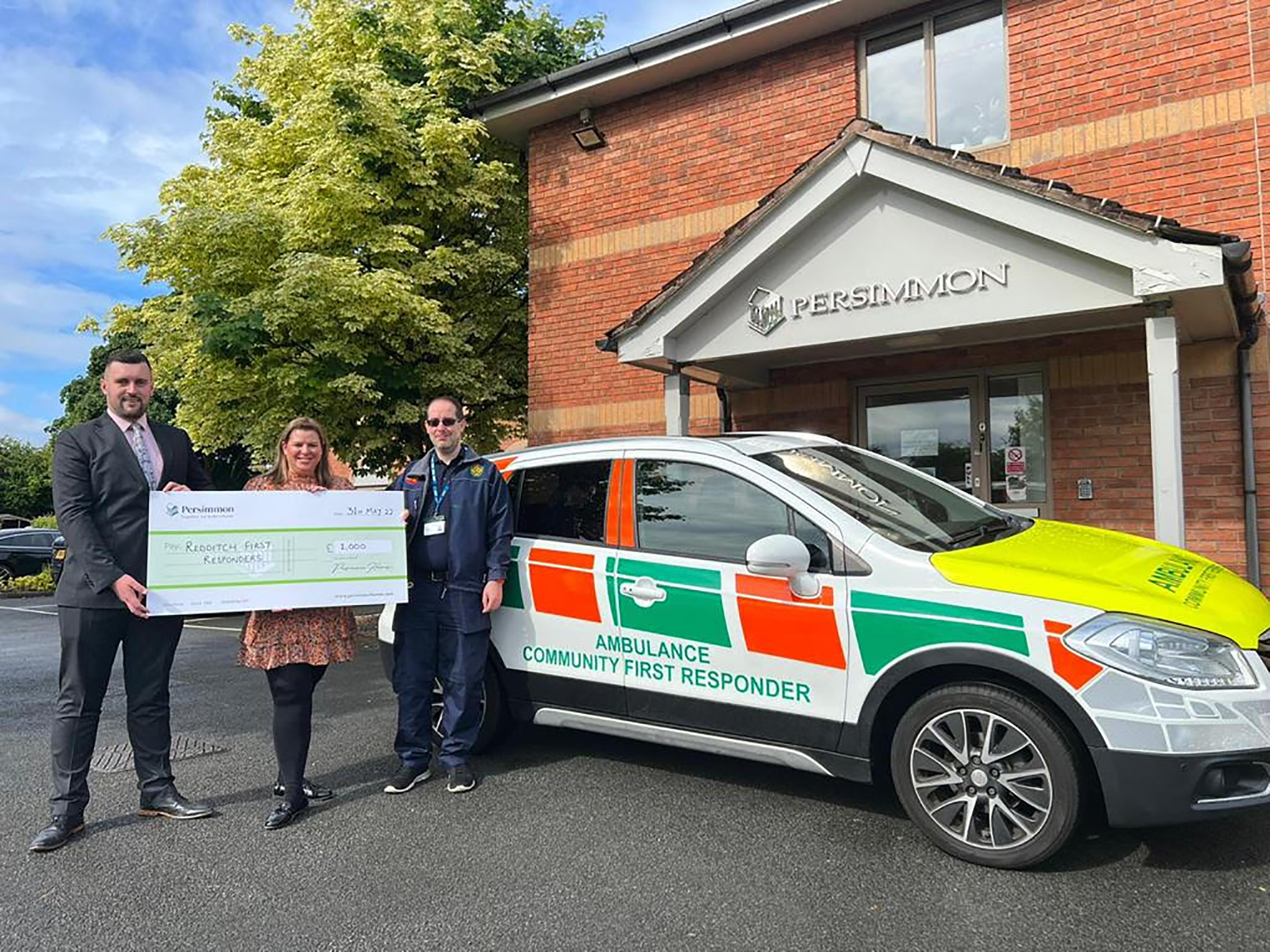 Welcome windfall for two ‘richly deserving’ Redditch causes