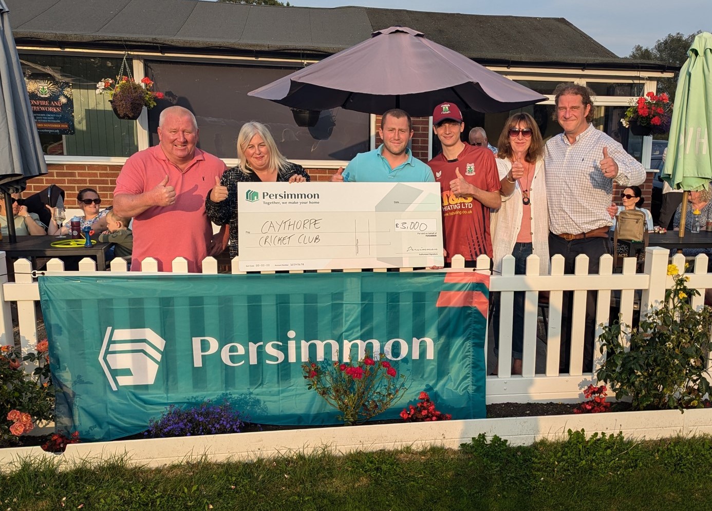 Local cricket club bowled over by funding boost